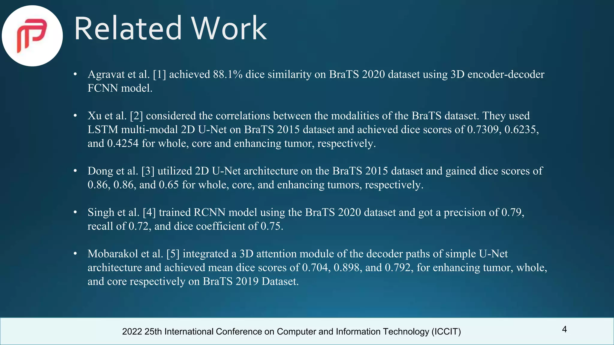 Brain Tumor Segmentation Using Enhanced U Net Model With Empirical