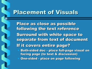 Best Practices for Using Visuals in Technical Writing | PPT