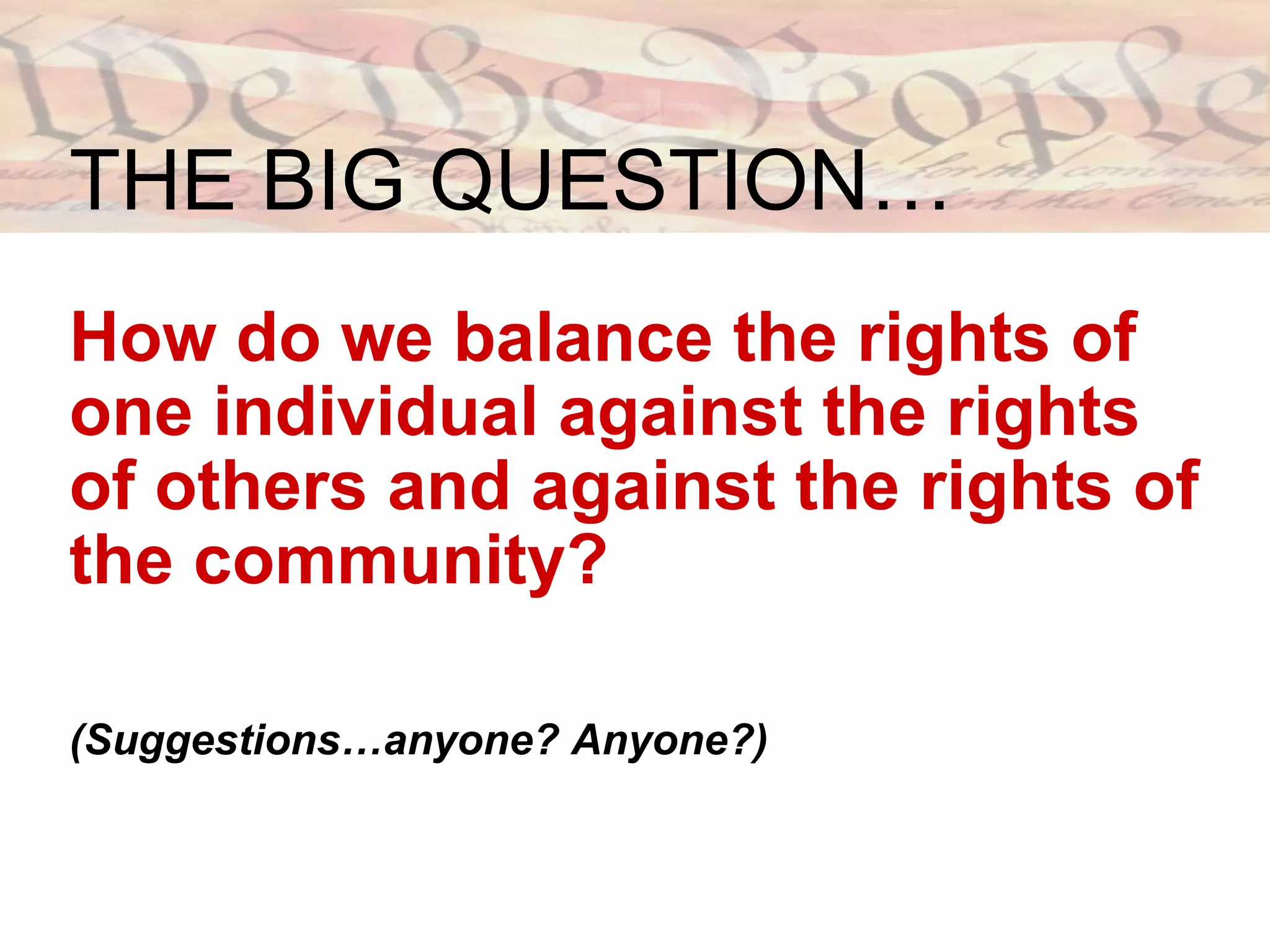 Bill of Rights | PPT