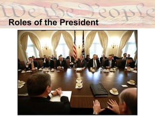 Roles of the President | PPT | Political Issues & policy | Politics
