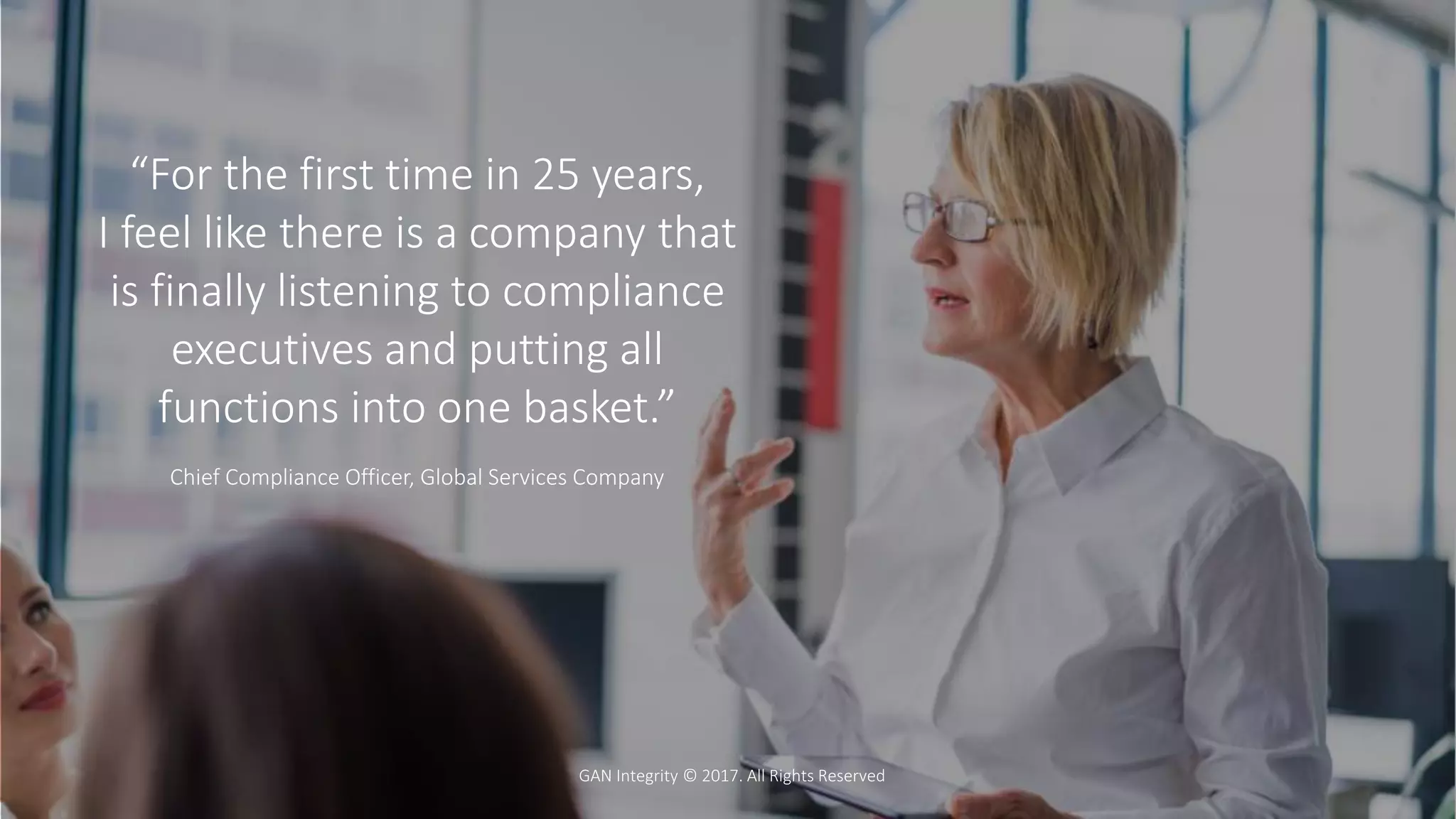 GAN All-in-One Compliance Management | PPTX | Financial Regulation ...