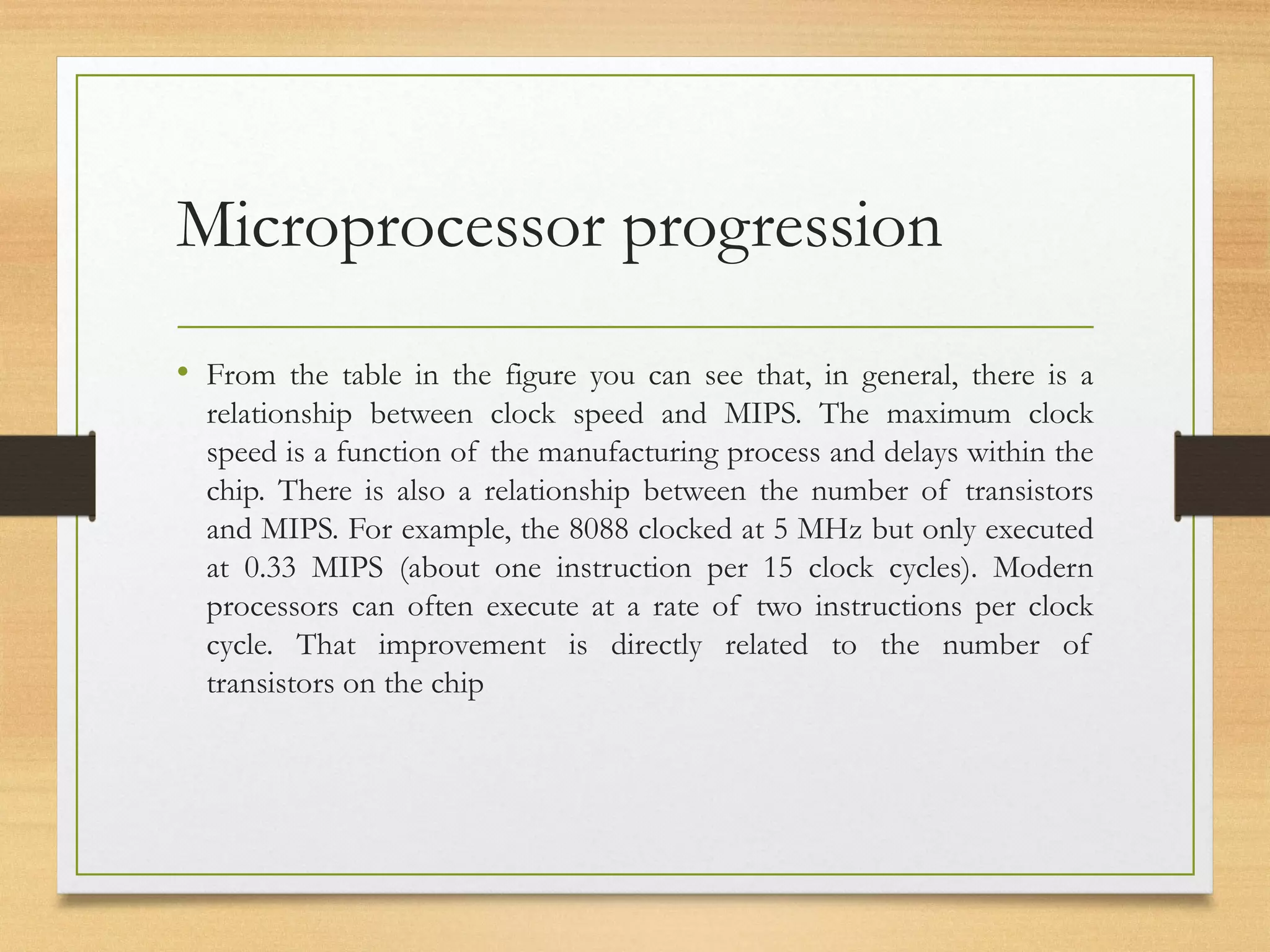 Microproccessor technology | PPT