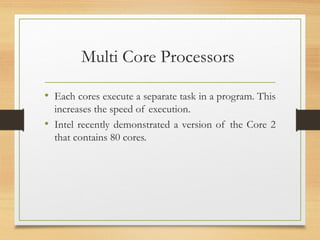 Microproccessor technology | PPT | Computing | Technology & Computing