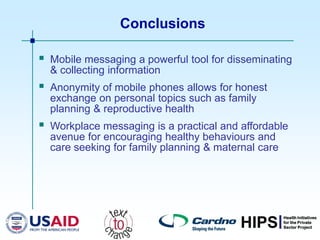 Text at Work and Stay Healthy: TexttoChange | PDF