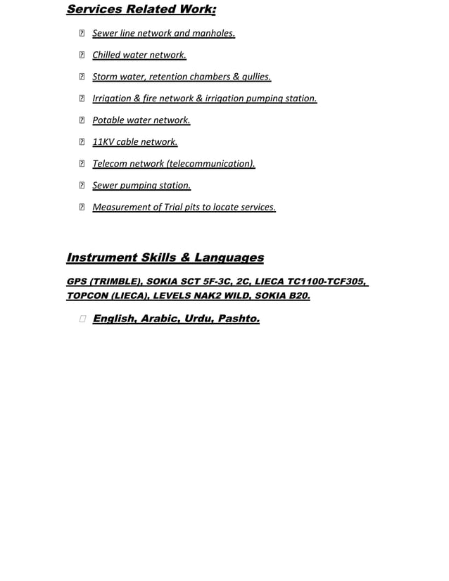 Behlol Cv (2) | PDF
