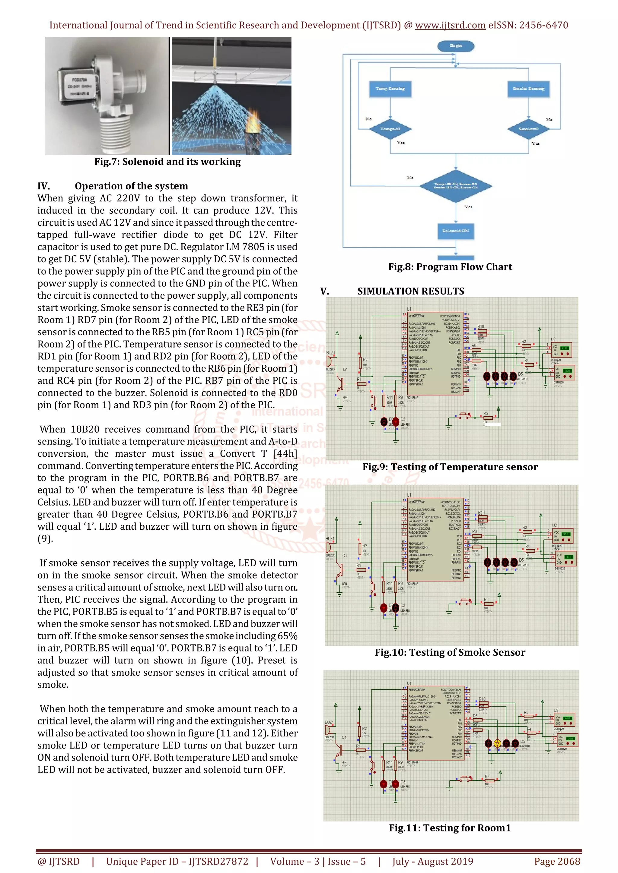 Design and Implementation of Automatic Fire Fighting for Building using Peripheral Interface ...