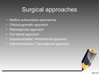 394 Supratentorial and infratentorial cavernous malformation | PPT ...
