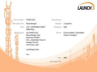 Rosenberger TH425-S12 | PPTX