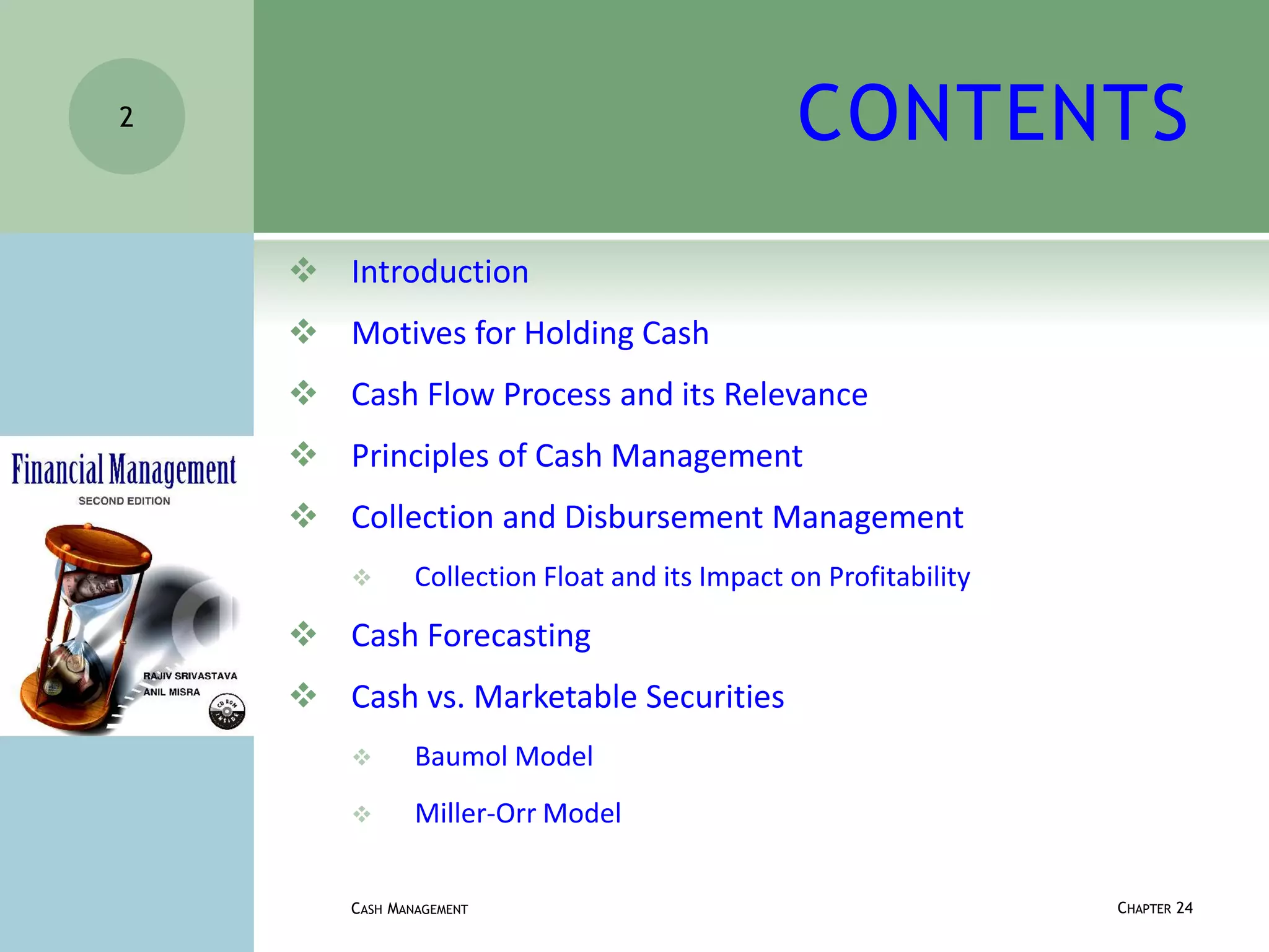 395_33_powerpoint-slides_24-cash-management_CHAPTER-24.ppt | Stocks and Bonds | Personal Investing