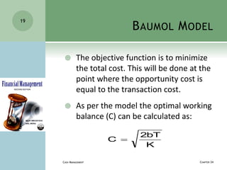 395_33_powerpoint-slides_24-cash-management_CHAPTER-24.ppt | Stocks and ...