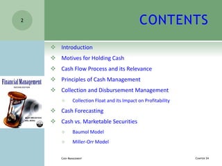 395_33_powerpoint-slides_24-cash-management_CHAPTER-24.ppt | Stocks and ...