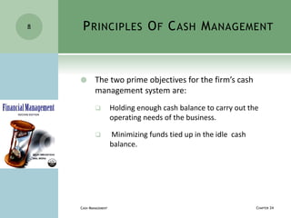 395_33_powerpoint-slides_24-cash-management_CHAPTER-24.ppt | Stocks and ...