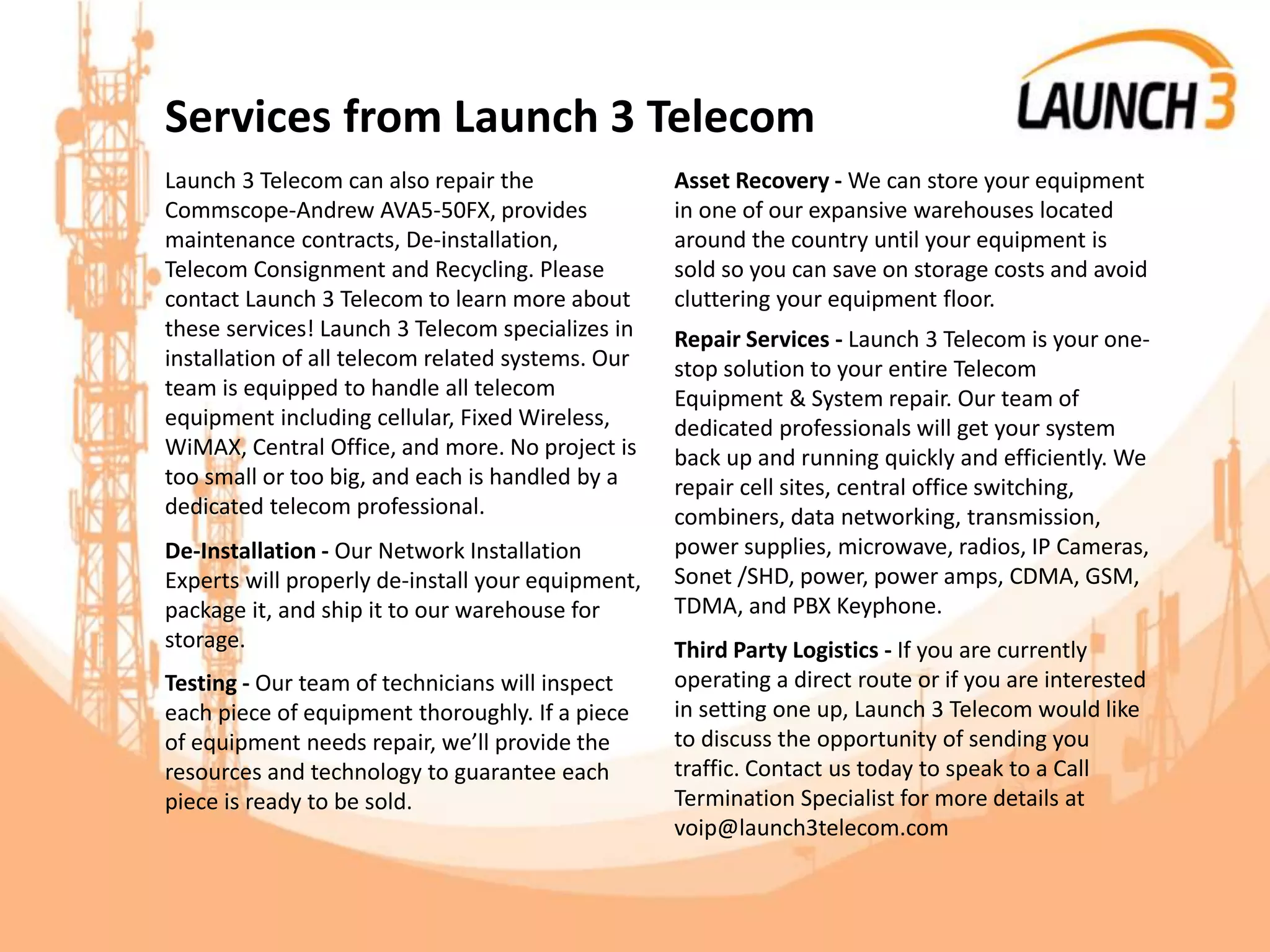 Commscope-Andrew AVA5-50FX | PPT