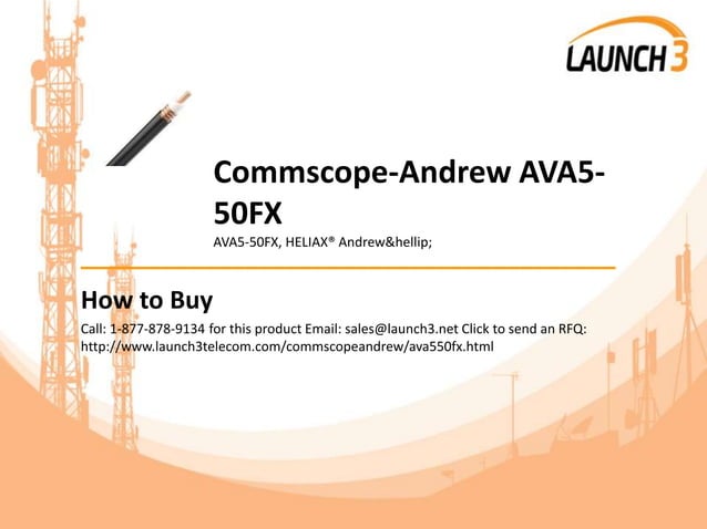 Commscope-Andrew AVA5-50FX | PPT