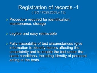 Dokumentasi Sistem ISO 17025:2017 dan Penjelasannya | PPT