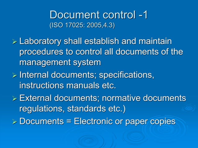 Dokumentasi Sistem ISO 17025:2017 dan Penjelasannya | PPT