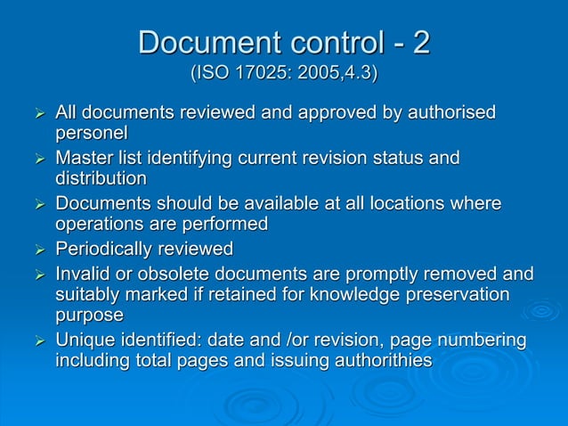 Dokumentasi Sistem ISO 17025:2017 dan Penjelasannya | PPT