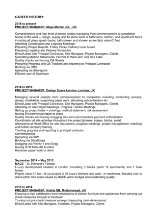 Marcel Lankas CV | DOC