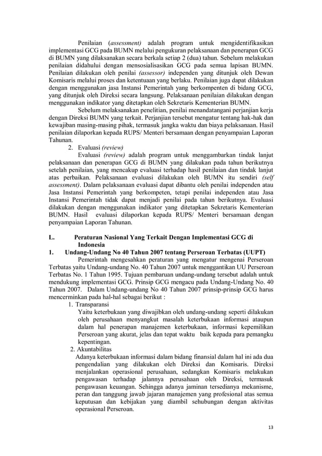 15,be&gg,maksi prima dewi,hapzi ali,ethics and business,gcg pada pt mayora indah tbk,universitas ...