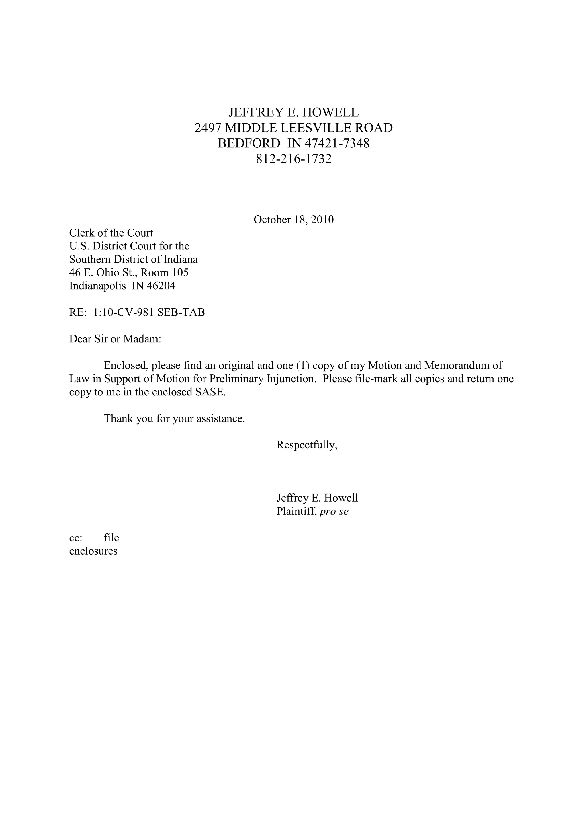 Motion for Preliminary Injunction | PDF