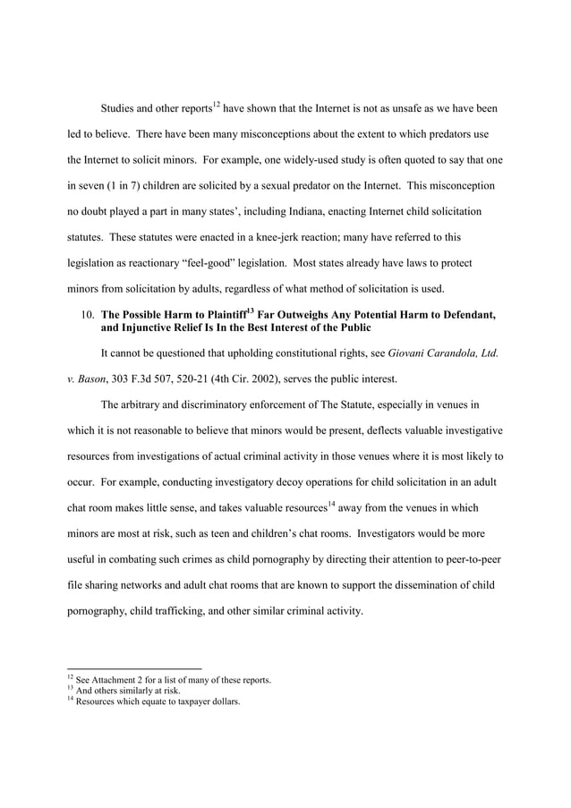 Motion for Preliminary Injunction | PDF