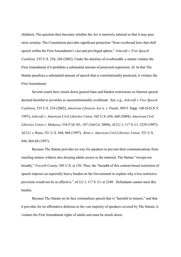 Motion for Preliminary Injunction | PDF