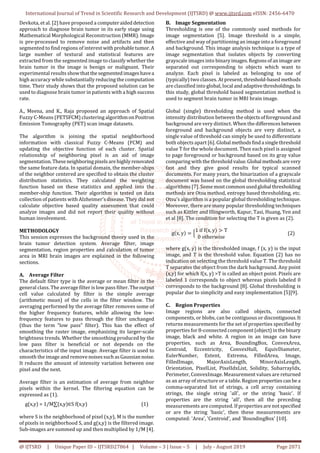 Brain Tumor Detection System for MRI Image | PDF