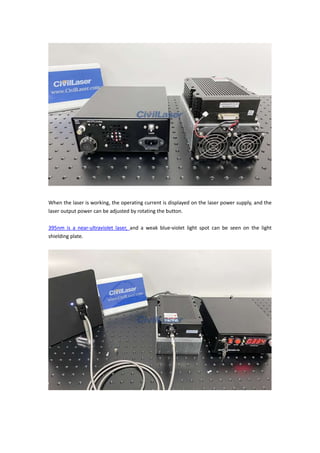 395nm 2000mW UV Fiber Coupled Laser System | DOC