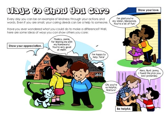 Ways to show you care