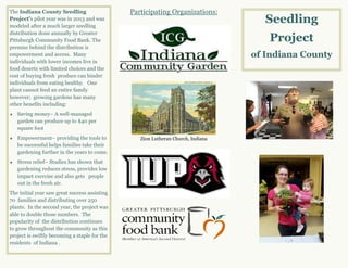 Seedling distribution brochure | PDF
