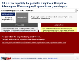 [Whitepaper] Customer-centric Organization: Core Capabilities (Part I ...