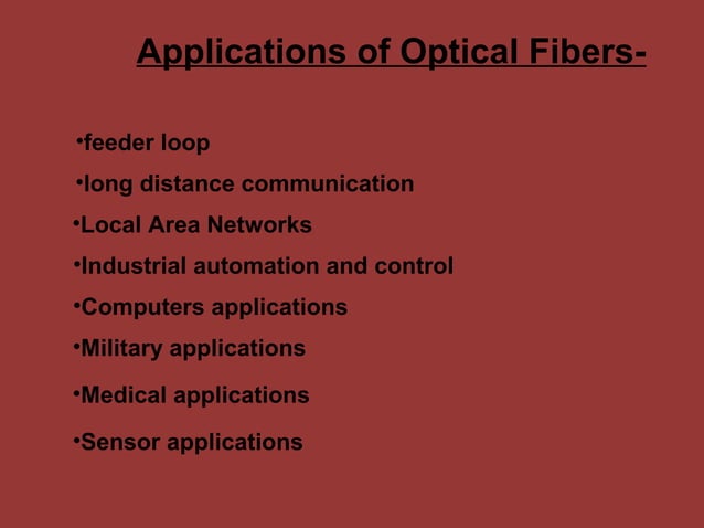 optical-fiber-communication | PPT