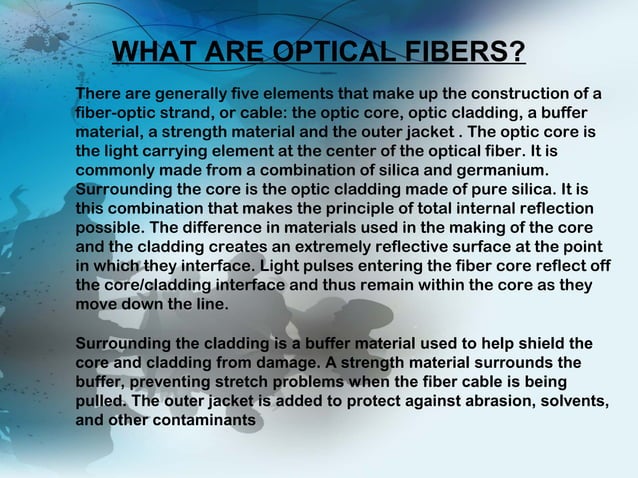 optical-fiber-communication | PPT