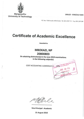 my qualifications | PDF