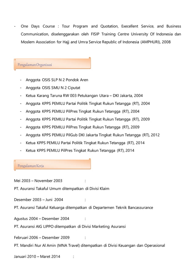 CV Ricky Yuliantoko | DOCX