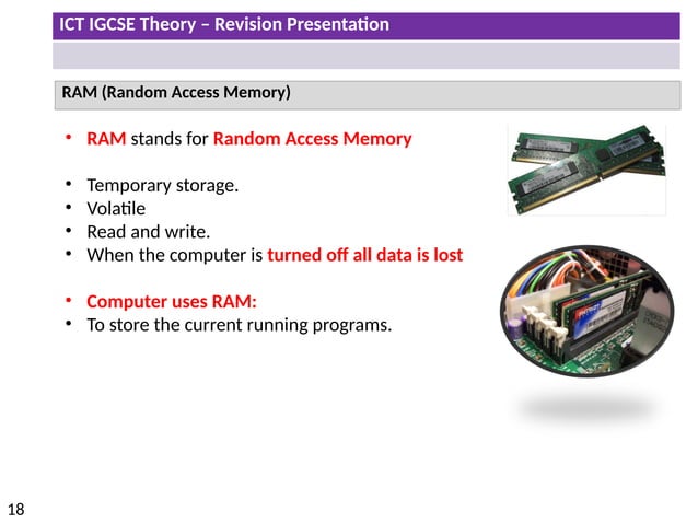COMPLETE IGCSE NOTE 396442924-ICT-For-IGCSE.pptx | Computer Peripherals ...