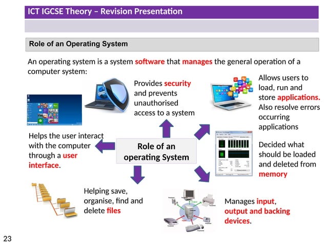 COMPLETE IGCSE NOTE 396442924-ICT-For-IGCSE.pptx | Computer Peripherals ...