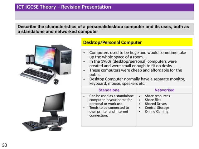 COMPLETE IGCSE NOTE 396442924-ICT-For-IGCSE.pptx | Computer Peripherals ...
