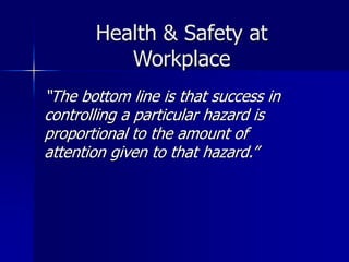 3964999 health-and-safety-at-the-workplace | PPT