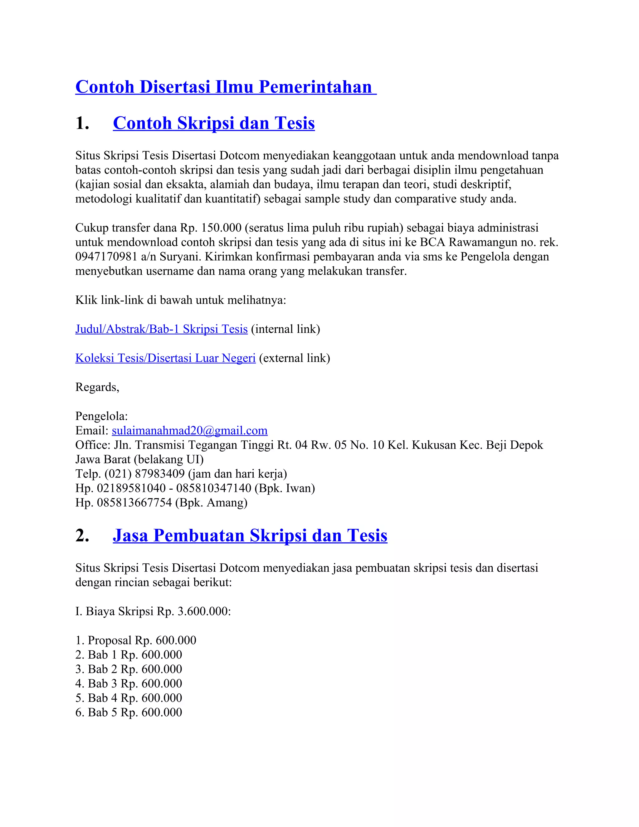 39686036 contoh-disertasi-ilmu-pemerintahan | PDF