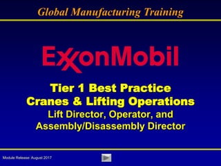 Tier 1 Best Practice for Crane Lifting.pptx