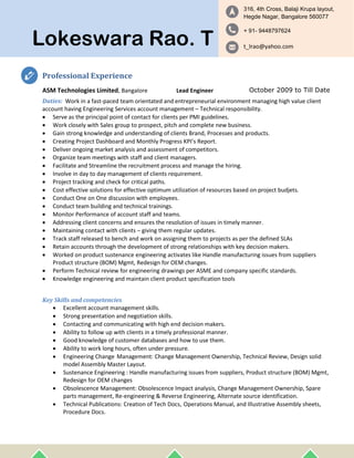 Lokeswara Project Manager | PDF