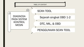 jenis berbagai scan tools dan cara penggunaan | PPTX