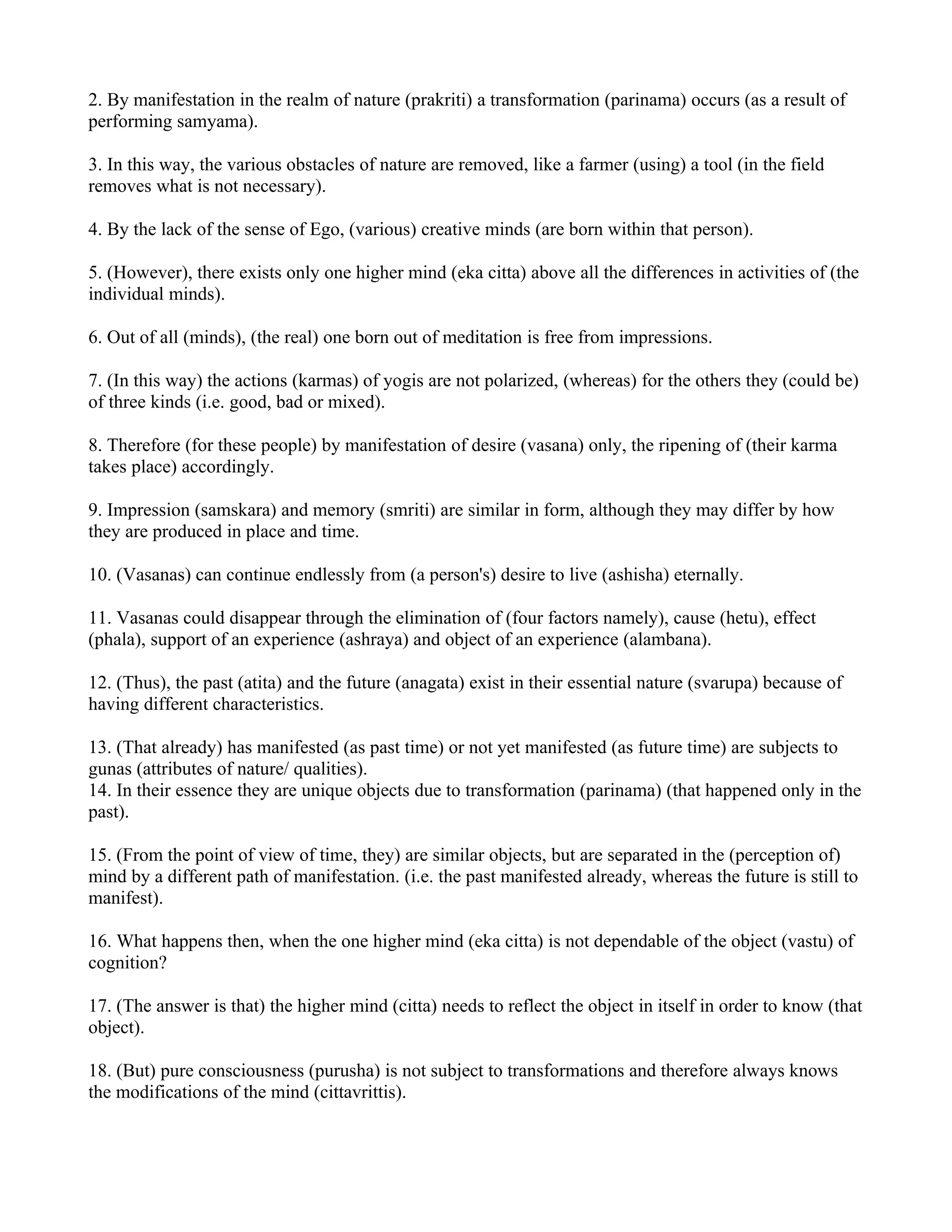 Patanjali - Yog Sutra | DOC