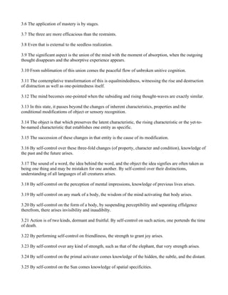 Patanjali - Yog Sutra | DOC