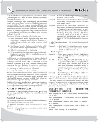 Ready Reckoner on Compliance | PDF