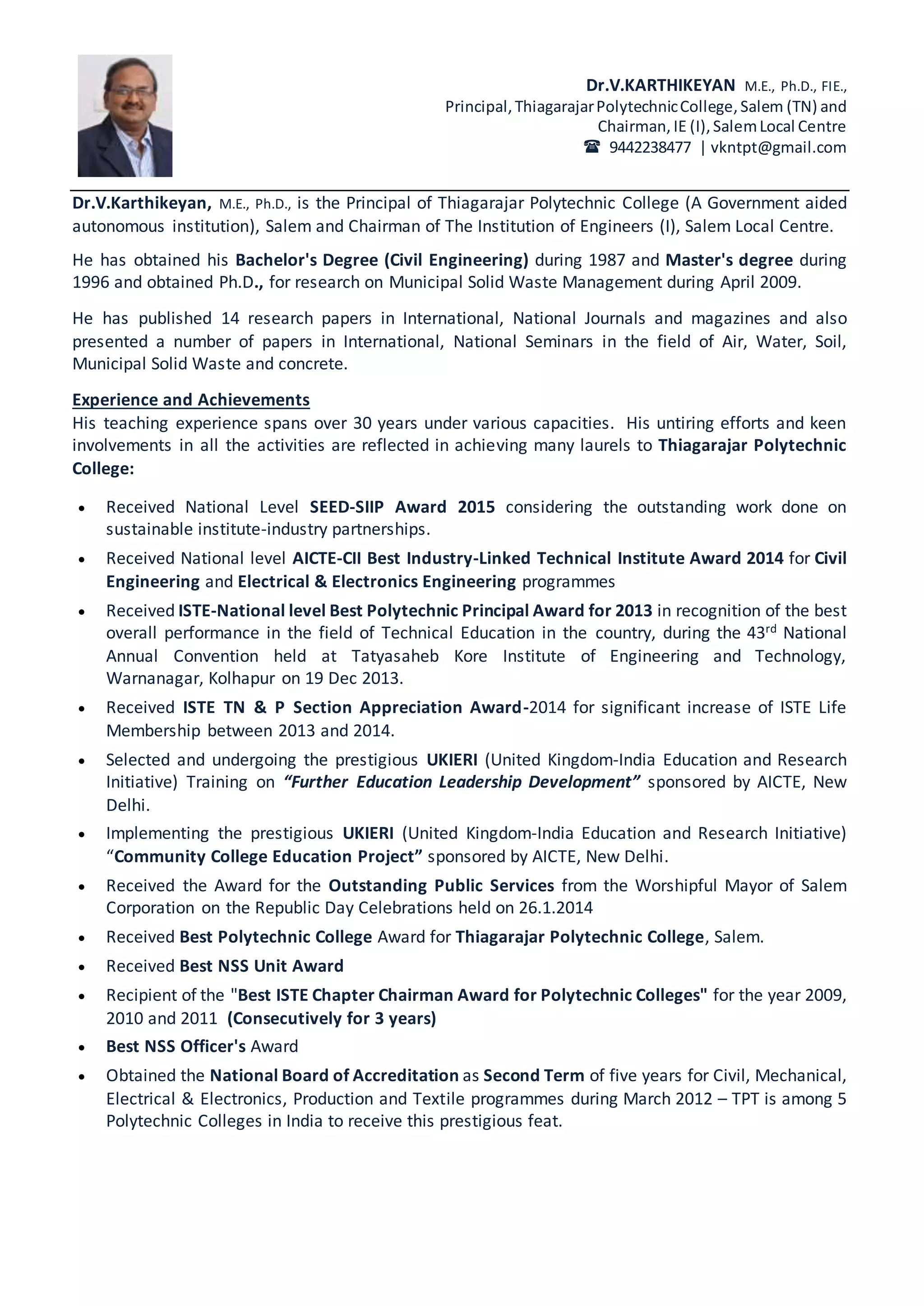 Dr.V.Karthikeyan | DOCX