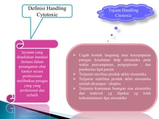 pptx sitotoksik pengantar farmasi klinik | PPTX