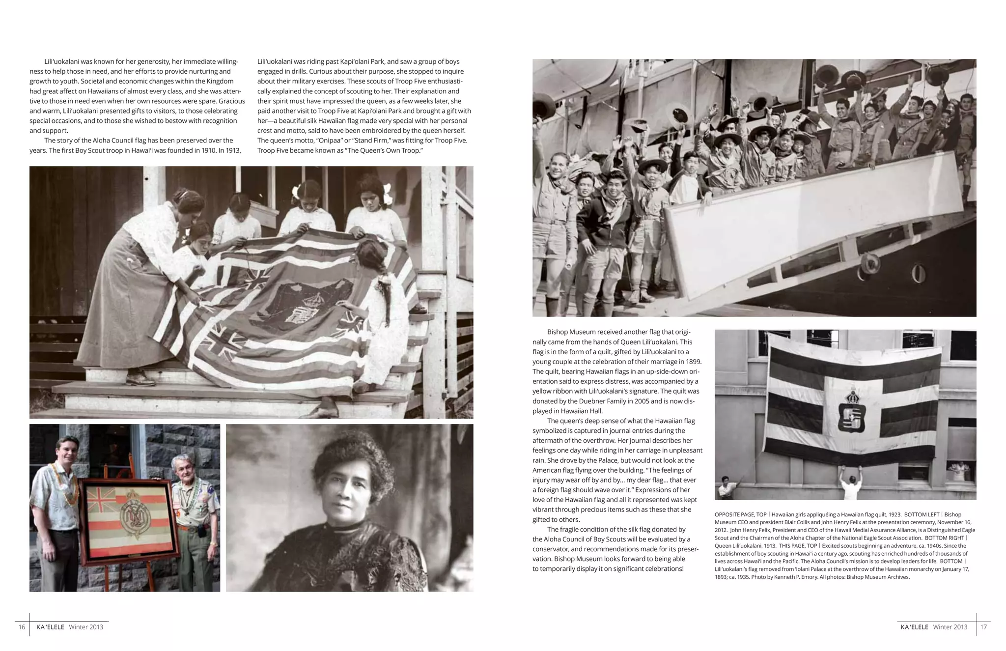 Bishop Museum Ka Elele Winter13 | PDF | Museums & Galleries | Attractions