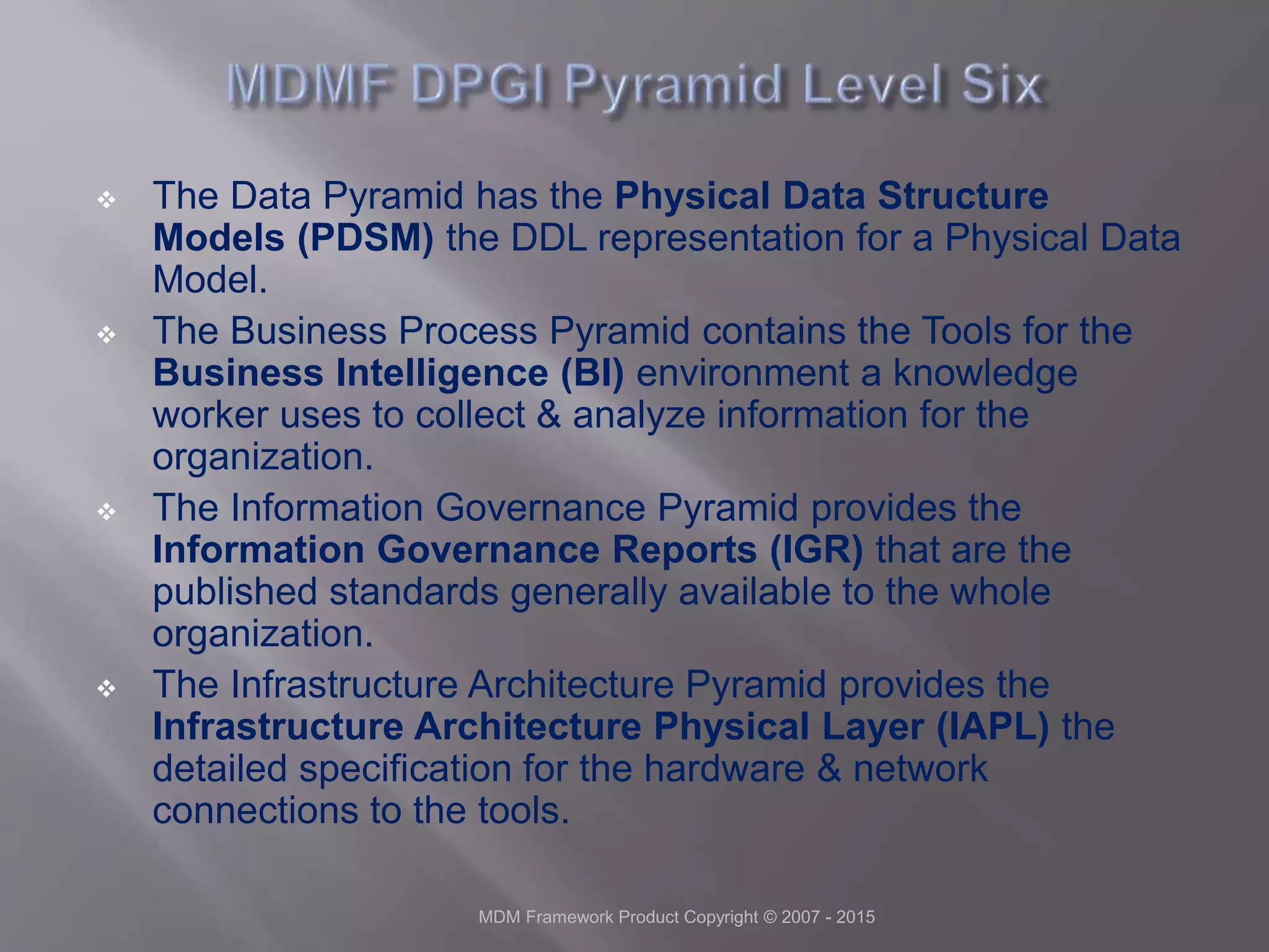 MDMF DPGI Presentation | PPSX